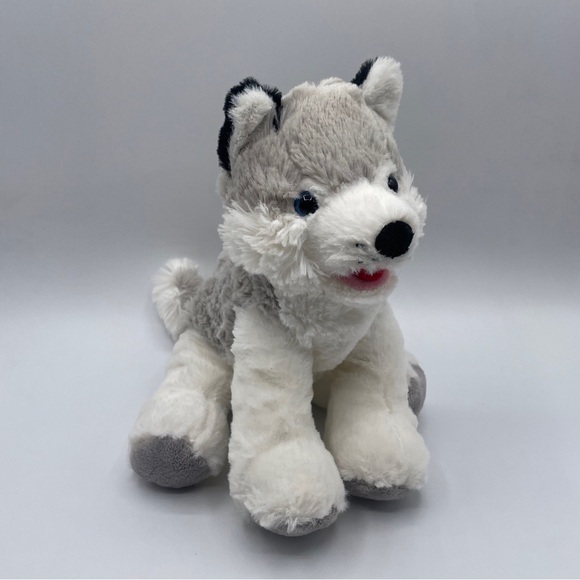 teddy mountain | Toys | Teddy Mountain Wolf Husky Plush Gray White ...